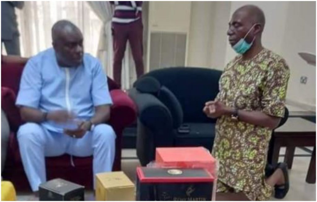 Real Reasons Why Senator Manager Knelt Before James Ibori | NATIONAL WAVES