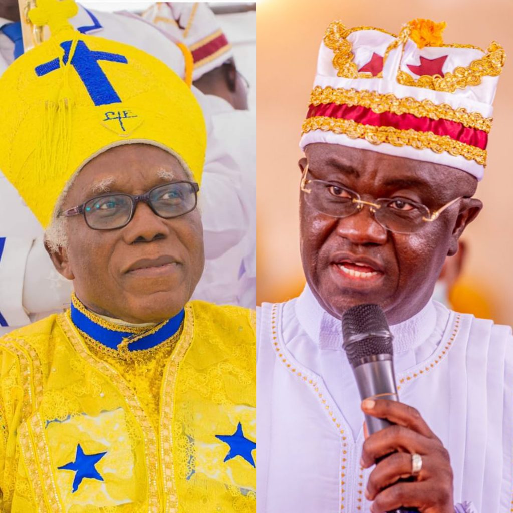 Agba felicitates Prelate of ESOCS Church on his 82nd birthday ...