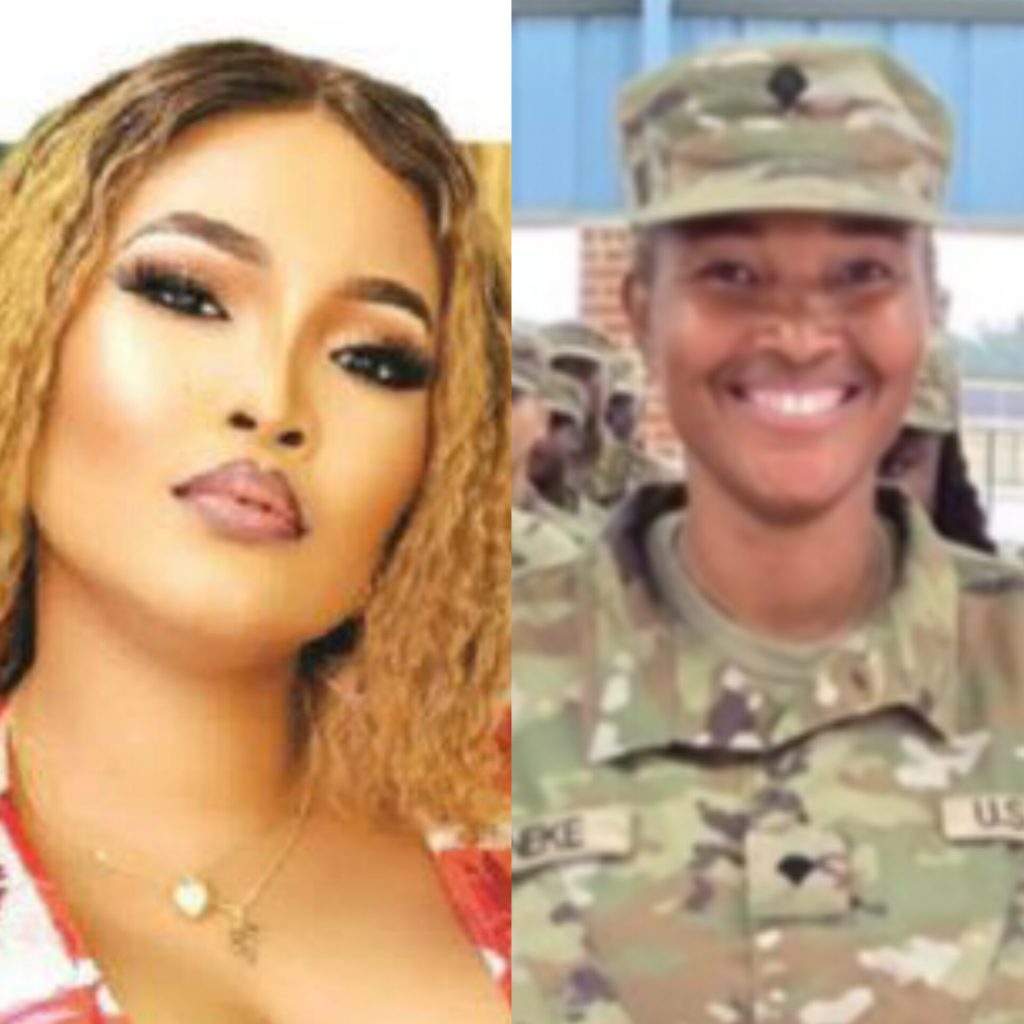 I miss Nollywood, actress turned US soldier, Princess Chineke, cries ...